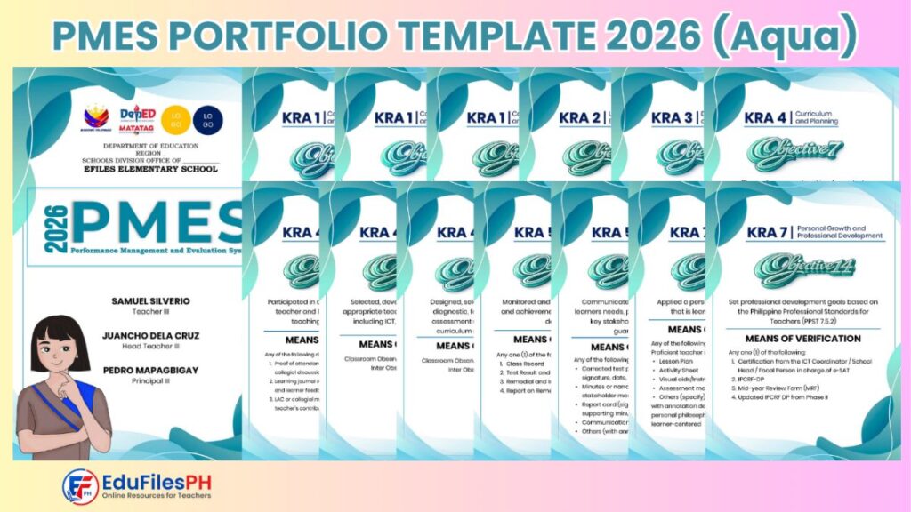 PMES Portfolio Templates SY 2025–2026 | Free Editable PowerPoint ...