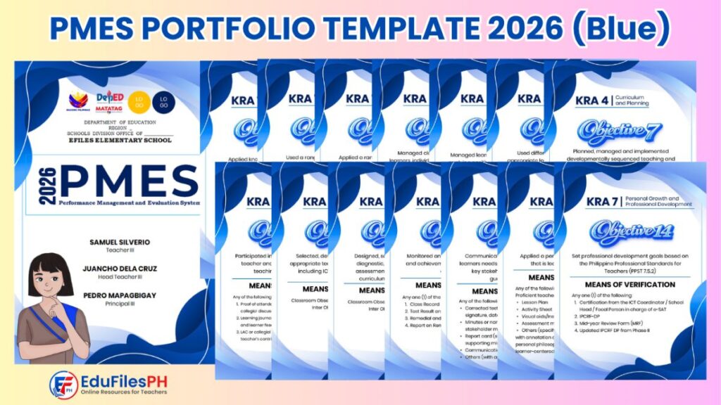 PMES Portfolio Templates SY 2025–2026 | Free Editable PowerPoint ...